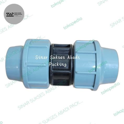 Jual Coupler Pipa Hdpe 11 2 Inch Socket Pipa Hdpe Compression Joint 50mm Jakarta Barat