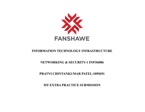 Extra Pratice Labs Info 1245 Information Technology