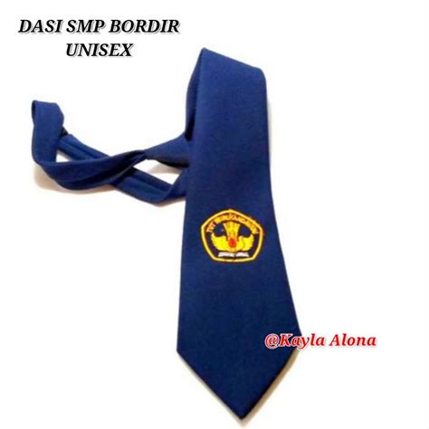 Jual Dasi Smp Bordirpolos Untuk Unisex Putra Putri Shopee Indonesia