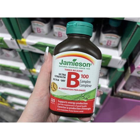 每週到台‼️ Jamieson B100 綜合維生素b群 緩釋型 高濃度 240顆 ️ 加拿大購入🇨🇦 全新正品🆕 蝦皮購物