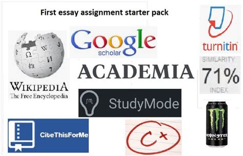 First Essay Assignment Starter Pack R Starterpacks