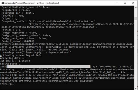 DeepLabCut GUI Got Some Struggles When I M Running A Project Usage Issues Image Sc Forum