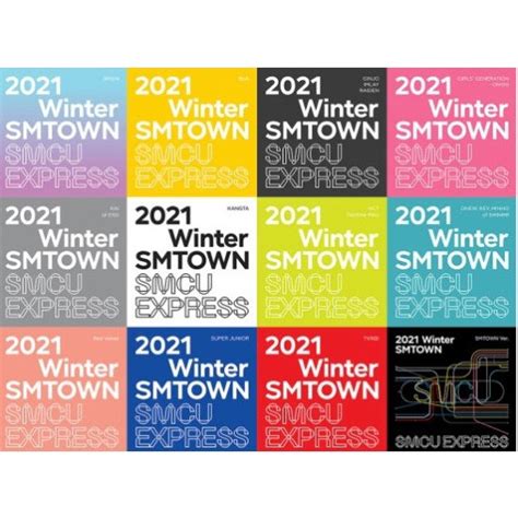 READY STOCK 2021 WINTER SMTOWN SMCU EXPRESS Aespa NCT Red Velvet