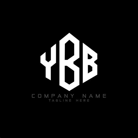Ybb Letter Logo Design With Polygon Shape Ybb Polygon And Cube Shape