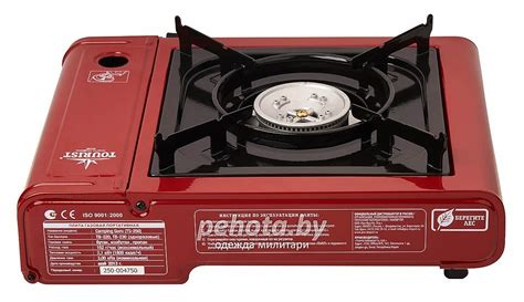 Газовая плита Camping Guru TS-250 Красная Tourist — купить по цене 74 ...