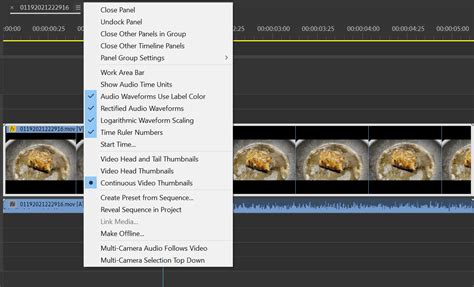 Solved How To Show Small Thumbnails On Timeline Adobe Community 12779500