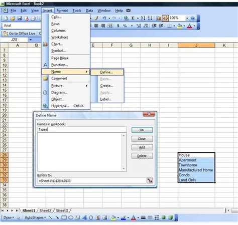 Insert Drop Down Box In Excel Mac