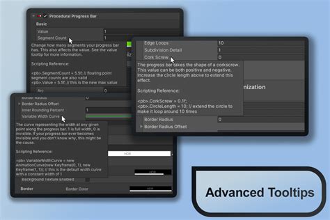 Procedural Health And Progress Bars