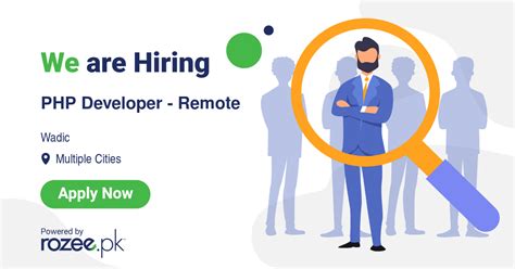 Php Developer Remote Job Islamabad Faisalabad Gujranwala Lahore