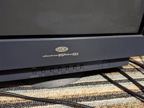 Lacie Electron Blue Iii Crt Power Issues Orange Light Rcrtgaming
