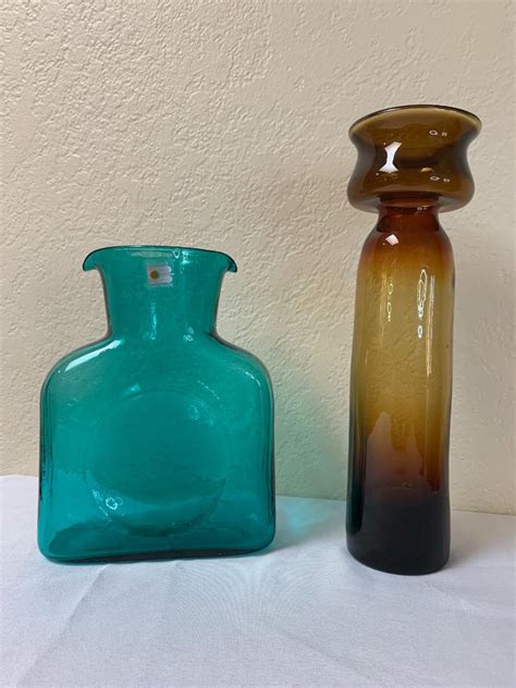 Blenko Art Glass Vases