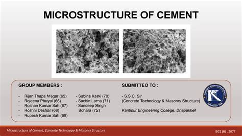 Microstructure Of Cements Its Typespptx