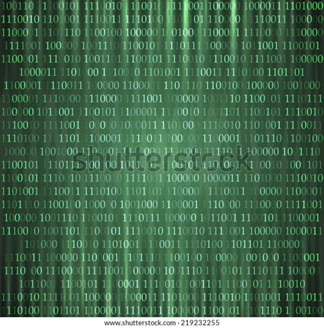 Hexadecimal Computer Code Vector Background Wallpaper Stock Vector