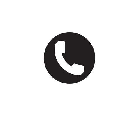 Simple Call Icon Design Vector Template 21982176 Vector Art At Vecteezy