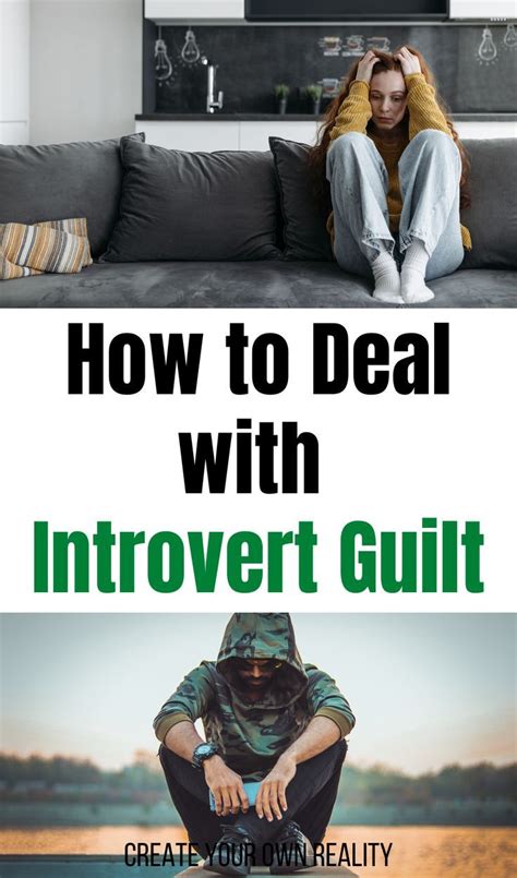 introvert guilt how to deal with it create your own reality