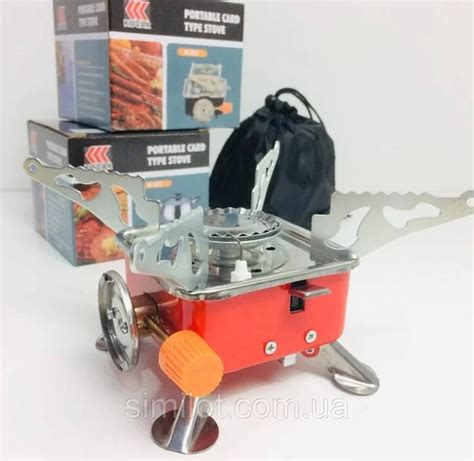 Купить Кемпинговая горелка под баллон Таганок нержавейка Портативная