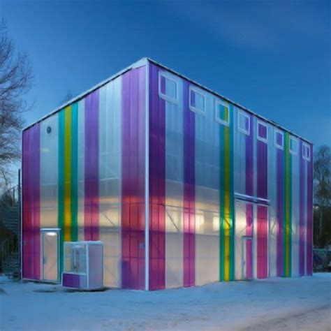 Multiwall Polycarbonate Sheet Melbourne ArcoWall Architecture Cladding Systems Exterior