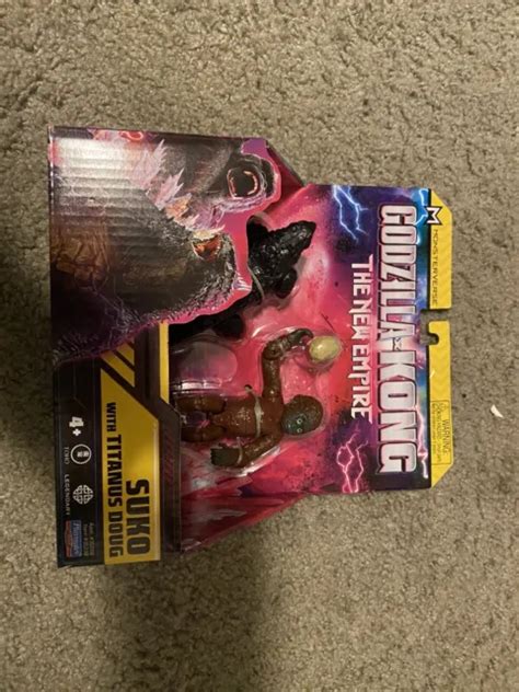 Playmates Monsterverse Godzilla X Kong New Empire Suko Avec Figurines