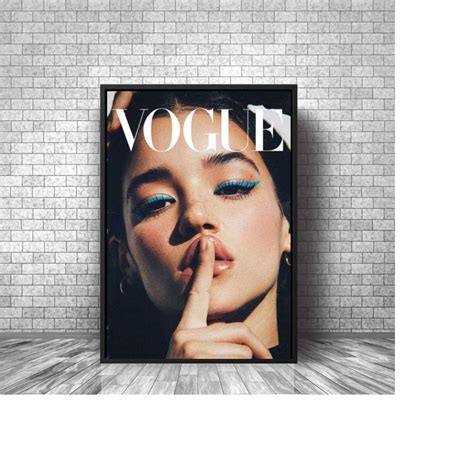 Fashion Magazine Poster Retro Magazine Print Vintage Fashi Inspire