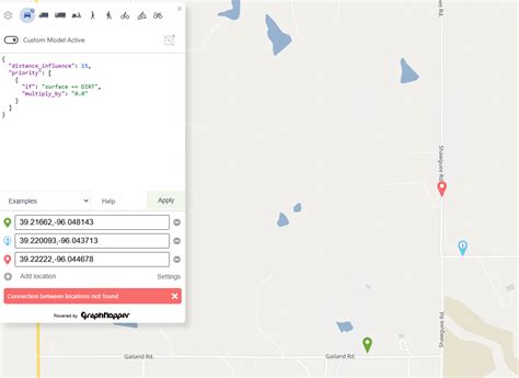 Differences In Route Generation Between Graphhopper Maps And Graphhopper Version 10 Installed On