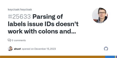 Parsing Of Labels Issue Ids Doesnt Work With Colons And The Fixes