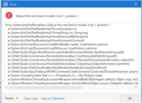 Error While Opening The Package Studio Uipath Community Forum