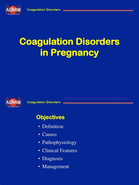 Ch06 Coagulation Disorders In Pregnancy Coagulation Anatomy Free