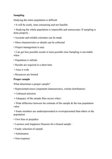 Random Sampling Types Sampling Studying The Entire Population Is Random Sampling Types Sampling Studying The Entire Population Is