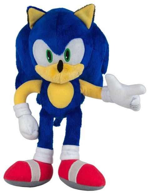 Sonic The Hedgehog Sonic 12 Deluxe Plush Tomy Inc Toywiz