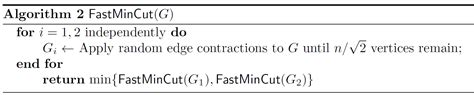 randomized algorithm ii — global min cut and median xinyue liu s blog