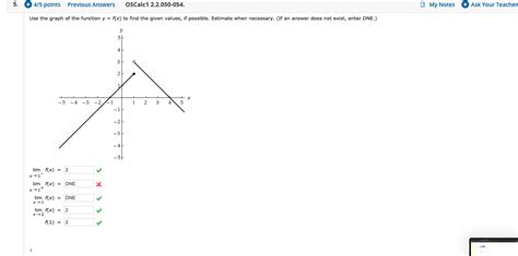 solved 5 4 5 points previous answers oscalc1 2 2 050 054
