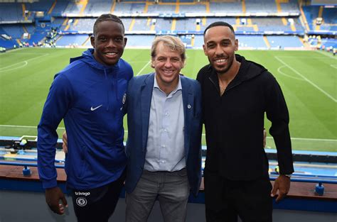 Download Denis Zakaria With Two Men Wallpaper | Wallpapers.com