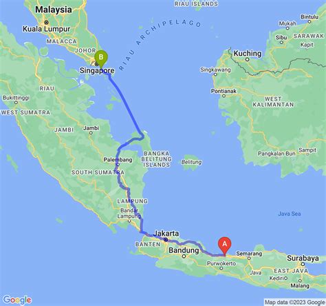 Jarak Dan Durasi Perjalanan Antara Kab Pemalang Dan Kota Batam Navi Id