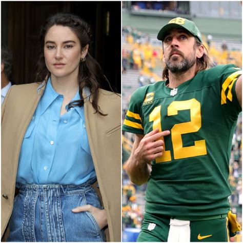 Aaron Rodgers Says He Still Loves Shailene Woodley As Shes Spotted For First Time Without Her