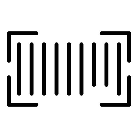 Qr Frame Icon Outline Vector Scan Code Vector Art At Vecteezy