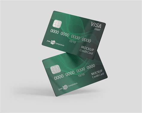 Free Customizable Credit Card Mockup Psd Psfreebies