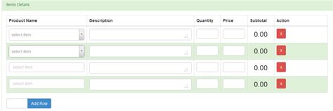 Javascript How To Add Button To A Select Dropdown On A Dynamic Table Stack Overflow