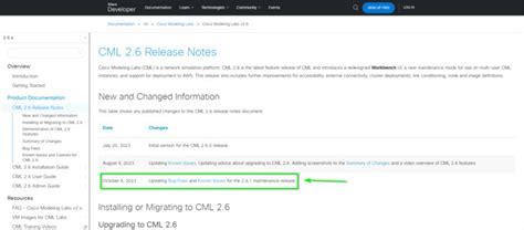 cisco modeling labs cml 2 6 1 maintenance release available now