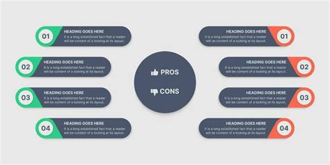 Pros And Cons Infographic Vector Art Icons And Graphics For Free Download