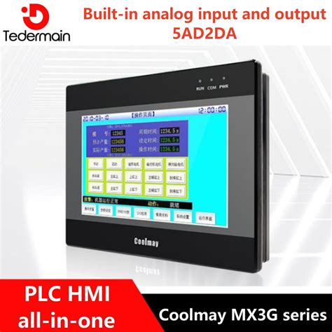 Coolmay 437hmi Plc All In One Mx3g 43c70c Series Built In Analog