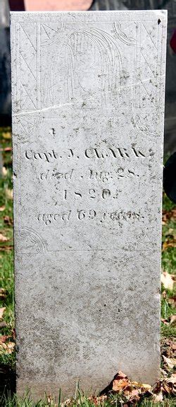 Capt Jeremiah Clark Jr 1751 1820 Find A Grave Memorial