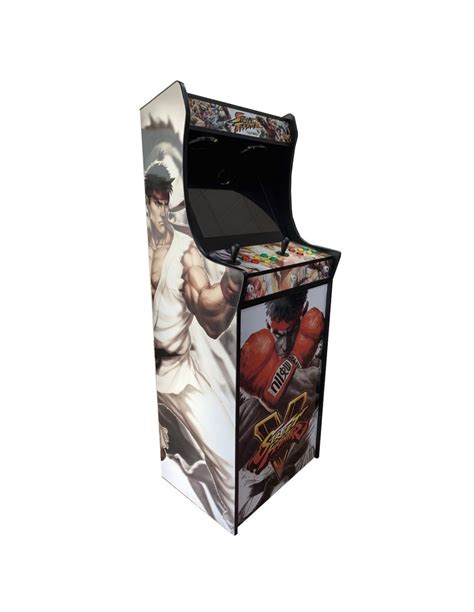 Big Arcade De Street Fighter 22 Panorámica Retro Gaming