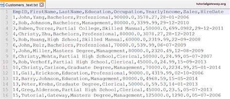 Export Database Table To Text File In Talend