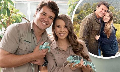 Bindi Irwin And Chandler Powell Gushing Messages On Instagram Daily Mail Online