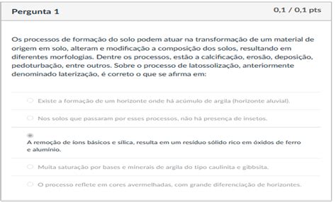 Sobre o processo de latossolização anteriormente denominado