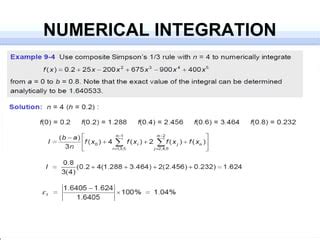 Numerical Integration ODP