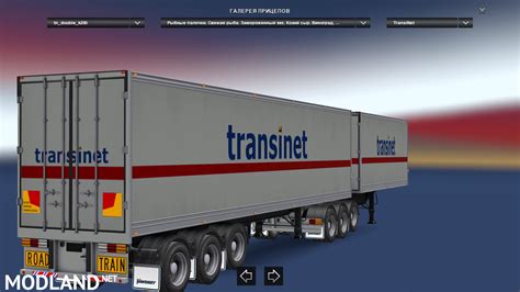 ETS Double Trailers V Mod For ETS
