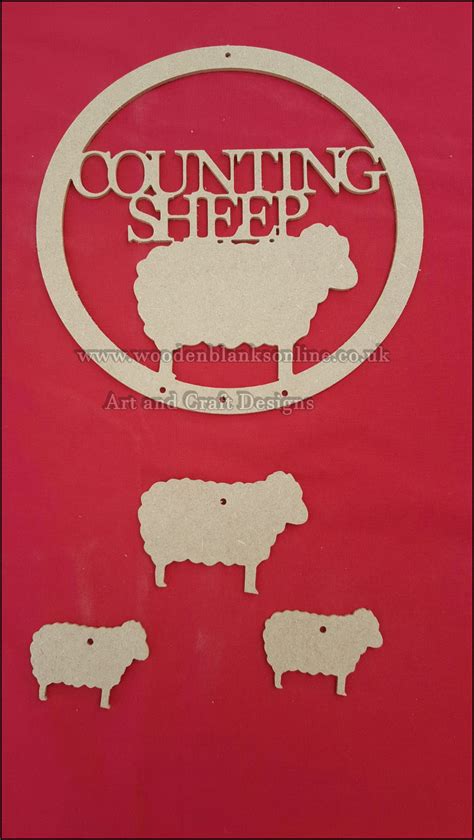 Counting Sheep Dream Catcher Wooden Blanks Onlinewooden Blanks Online