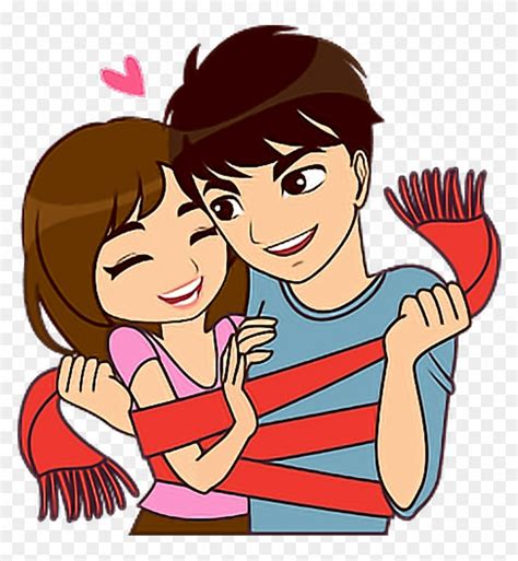 Love Couple Sticker Png Png Download New Love Couple Stickers