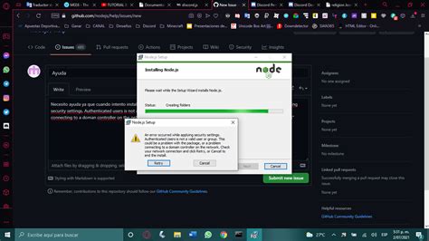 Ayuda · Issue 3445 · Nodejshelp · Github